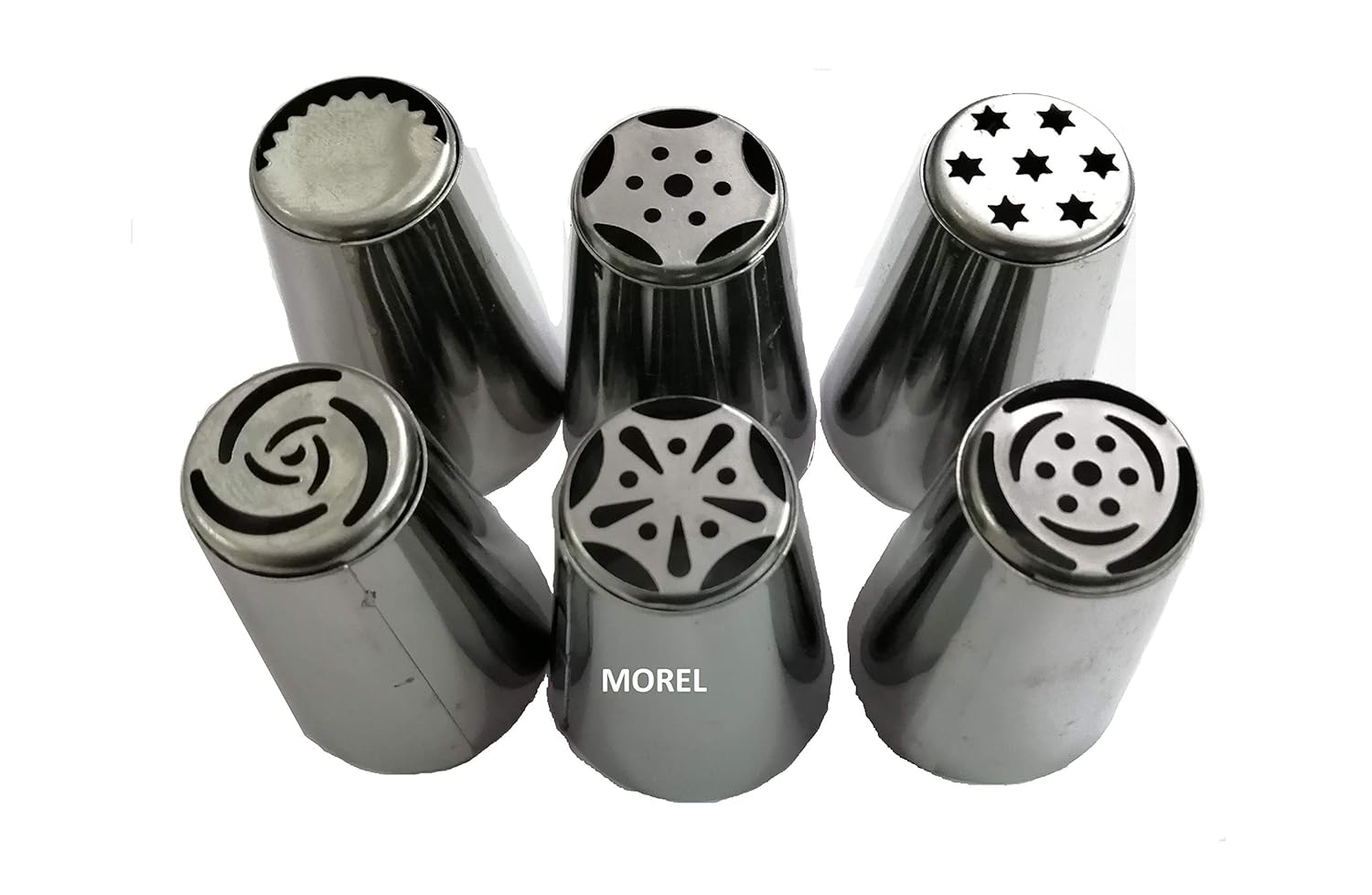 Morel Cake Decorating Random Design Russian Icing Piping Nozzles Set of ...