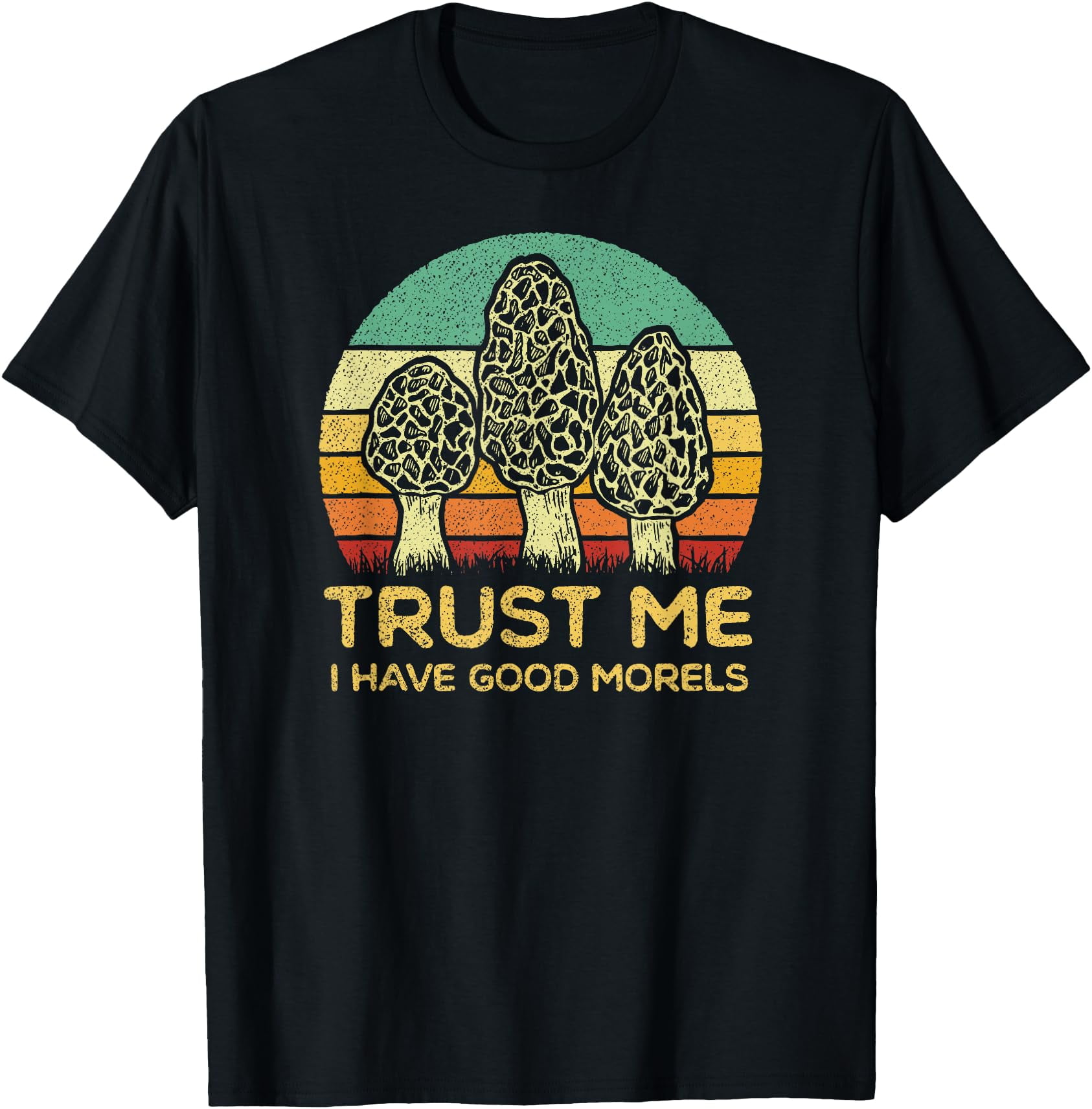 Morel Mushroom Funny Foraging Morels Hunters Unisex T-Shirt Unisex T ...