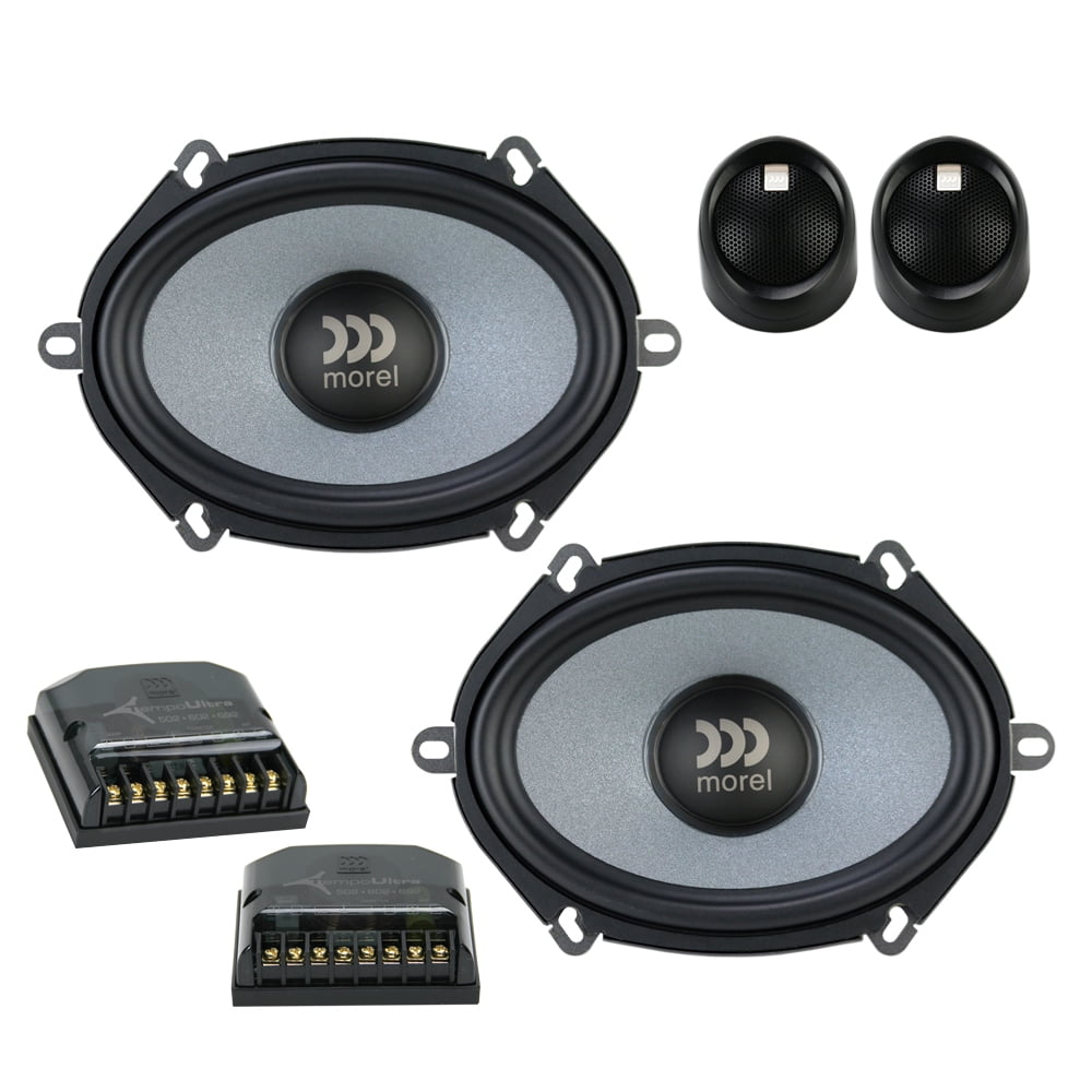 Morel Tempo Ultra 572 MKII 5" x 7" 2-Way Component Speakers - Walmart ...
