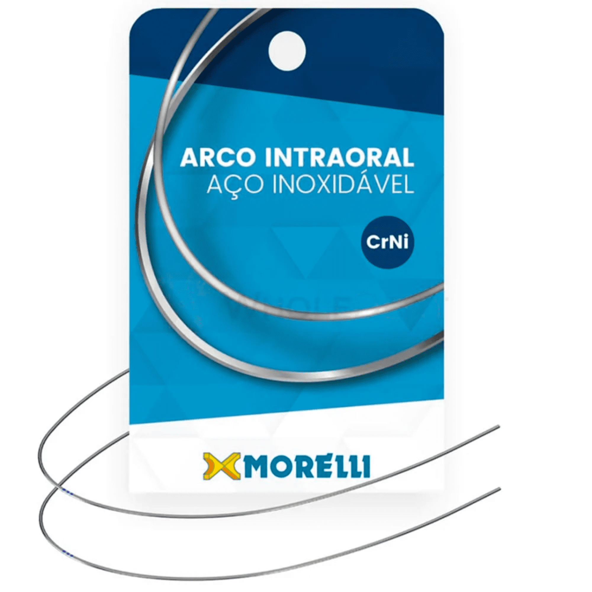 Morelli Ortodontia - Dental CrNi Stainless Steel Round Archwire 10 pcs ...