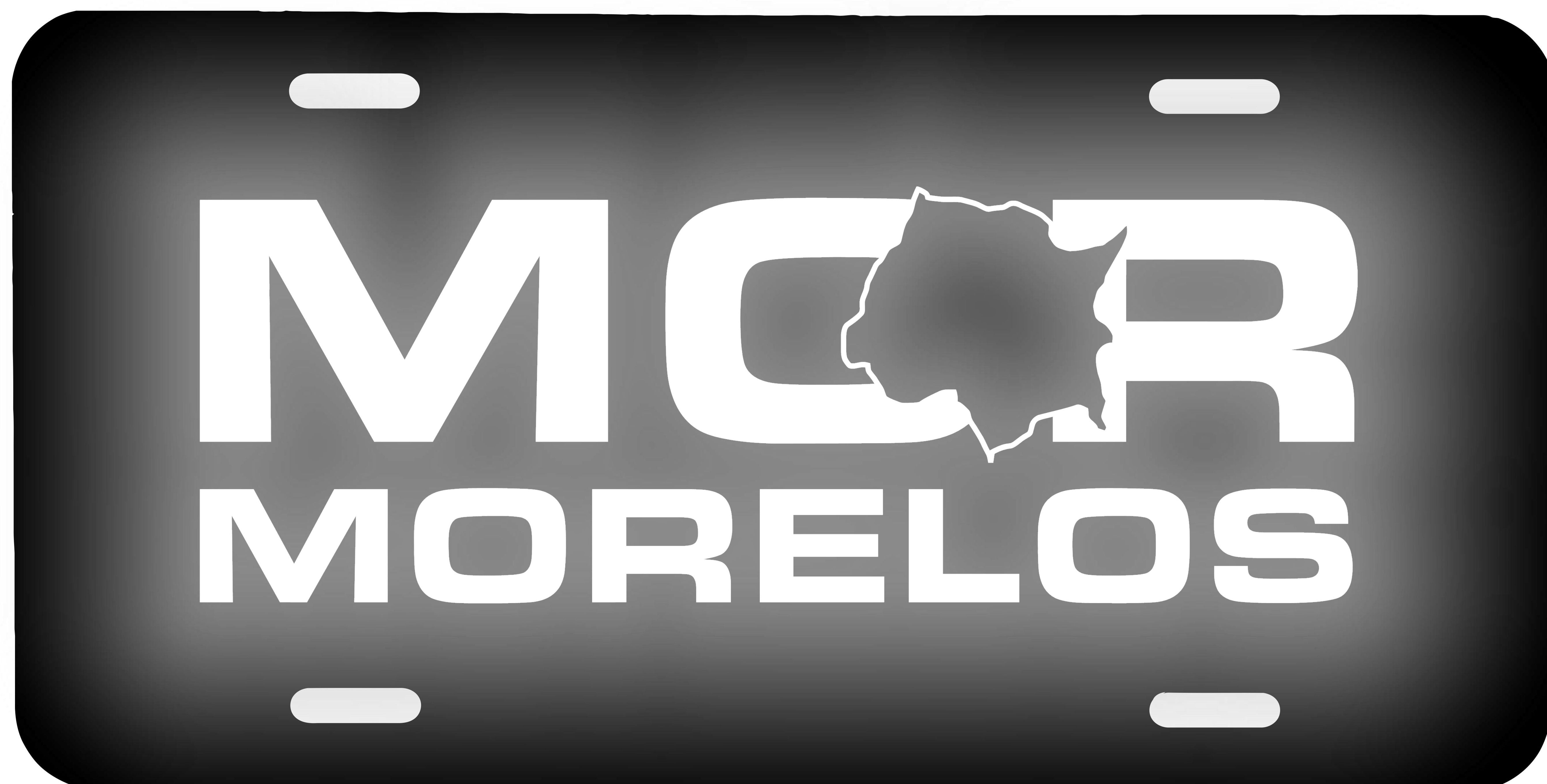 Morelos Mexico Aluminum Vanity License Plate, 6'' x 12'' – Reflective ...