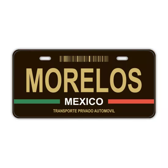 Morelos Mx Mexico Me.Xi.Can License Plate Style Sticker Phone Decal ...