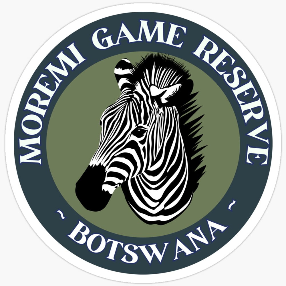 Moremi Game Reserve - Botswana Sticker Phone Decal Water Bottle ...