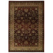 Moretti Wesley Area Rugs - 113B2 Floral Persian Border Flowers Leaves ...