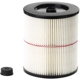 "Craftsman 17816 Replacement Filter Cartridge for Shop Vac, Fits 5 ...
