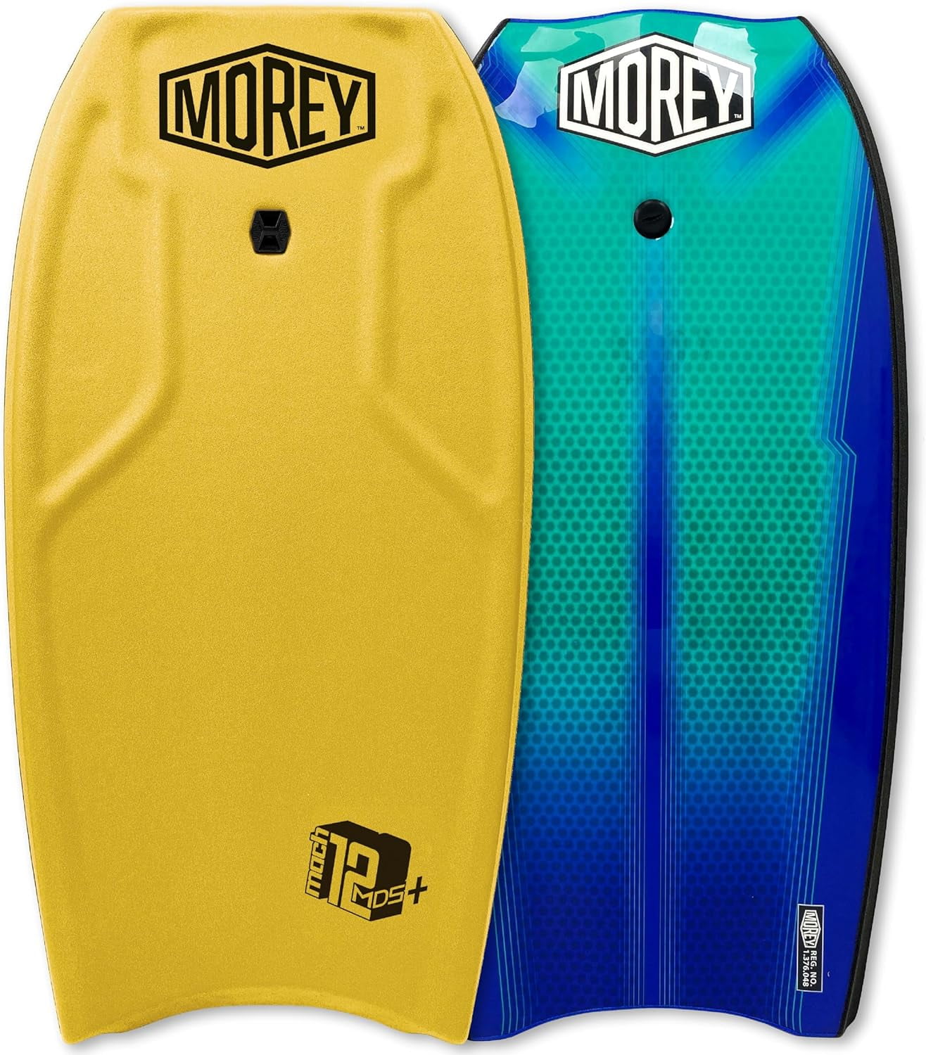 Morey Mach 12 MDS+ 42.5" Bodyboard - Mach Dynamic Speed System -Re ...