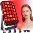 Morfone Red Light Therapy Panel, 120 LEDsRed & Near Infrared LED Light ...