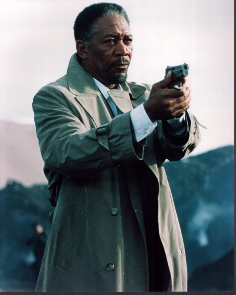 Morgan Freeman Holding Gun In Along Came A Spider Photo Print (16 x 20 ...