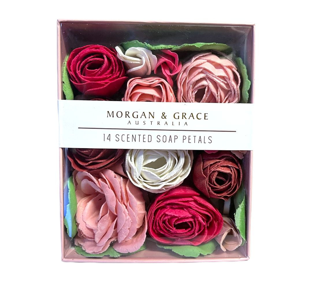 Morgan & Grace Australia 14 Scented Soap Petals Pink - Walmart Business ...