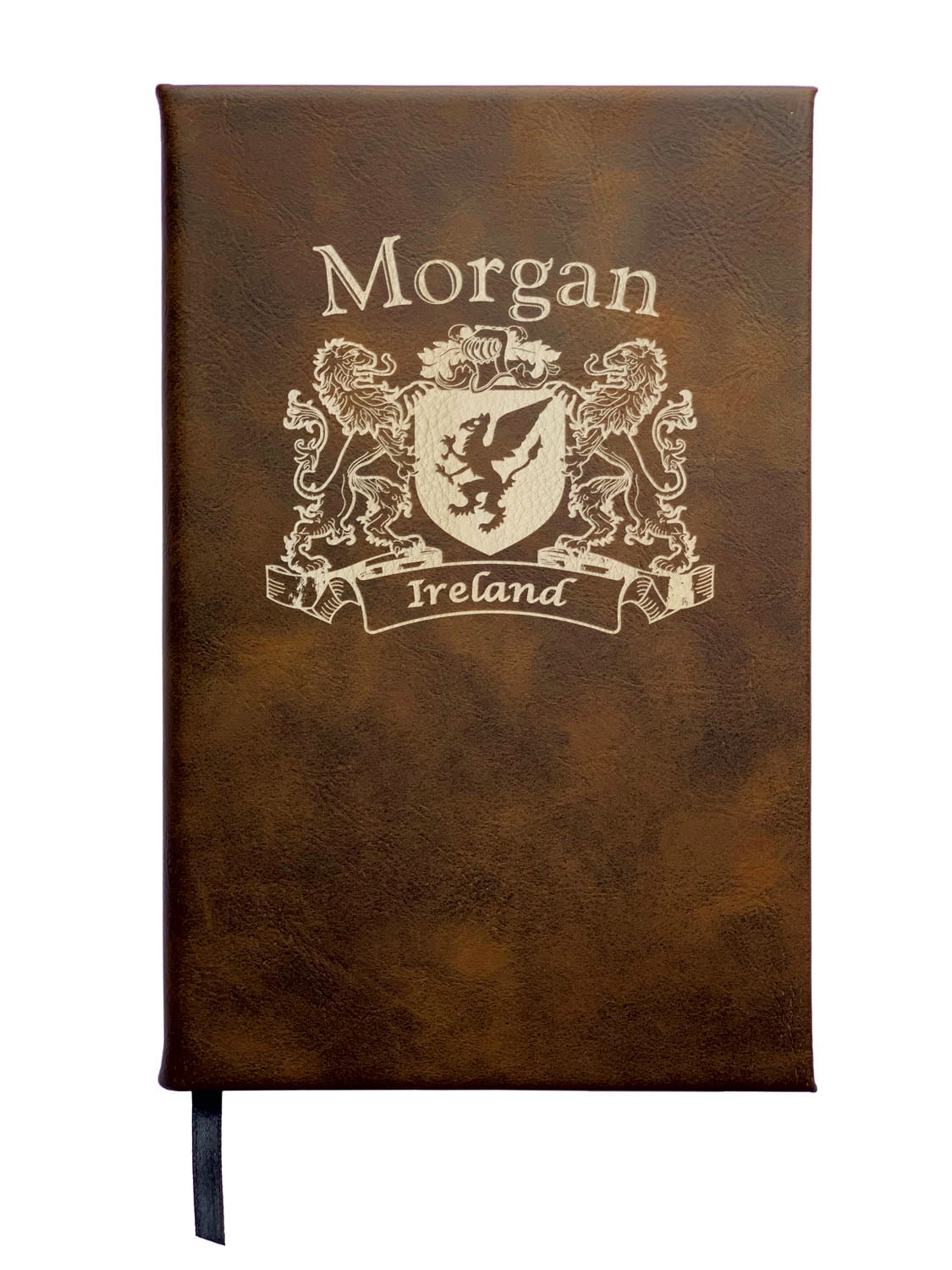 Morgan Irish Coat of Arms Leather Journal - Walmart.com