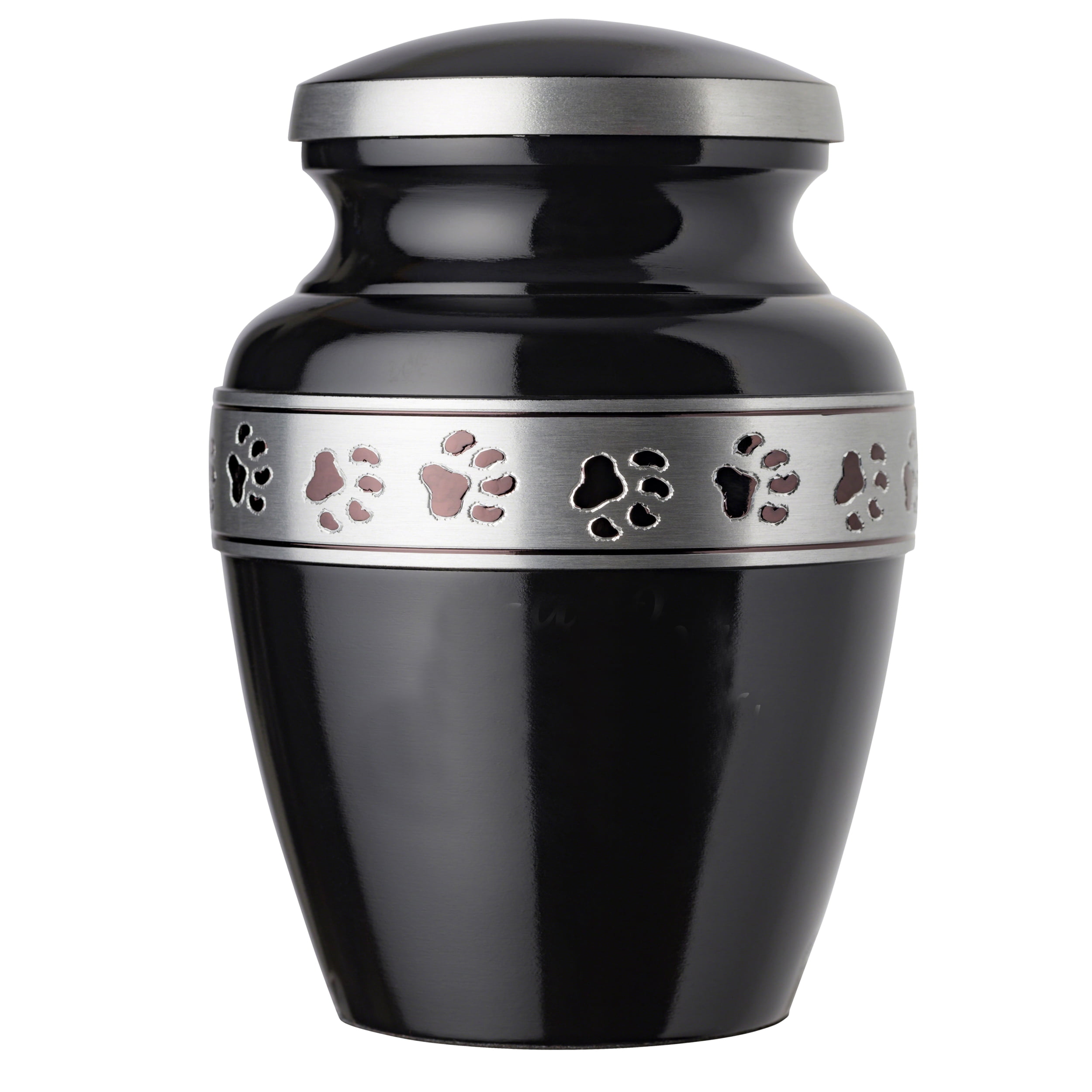 Morgan Paws Legacy Series - Small, Ebony with Horizontal Pewter Paws ...