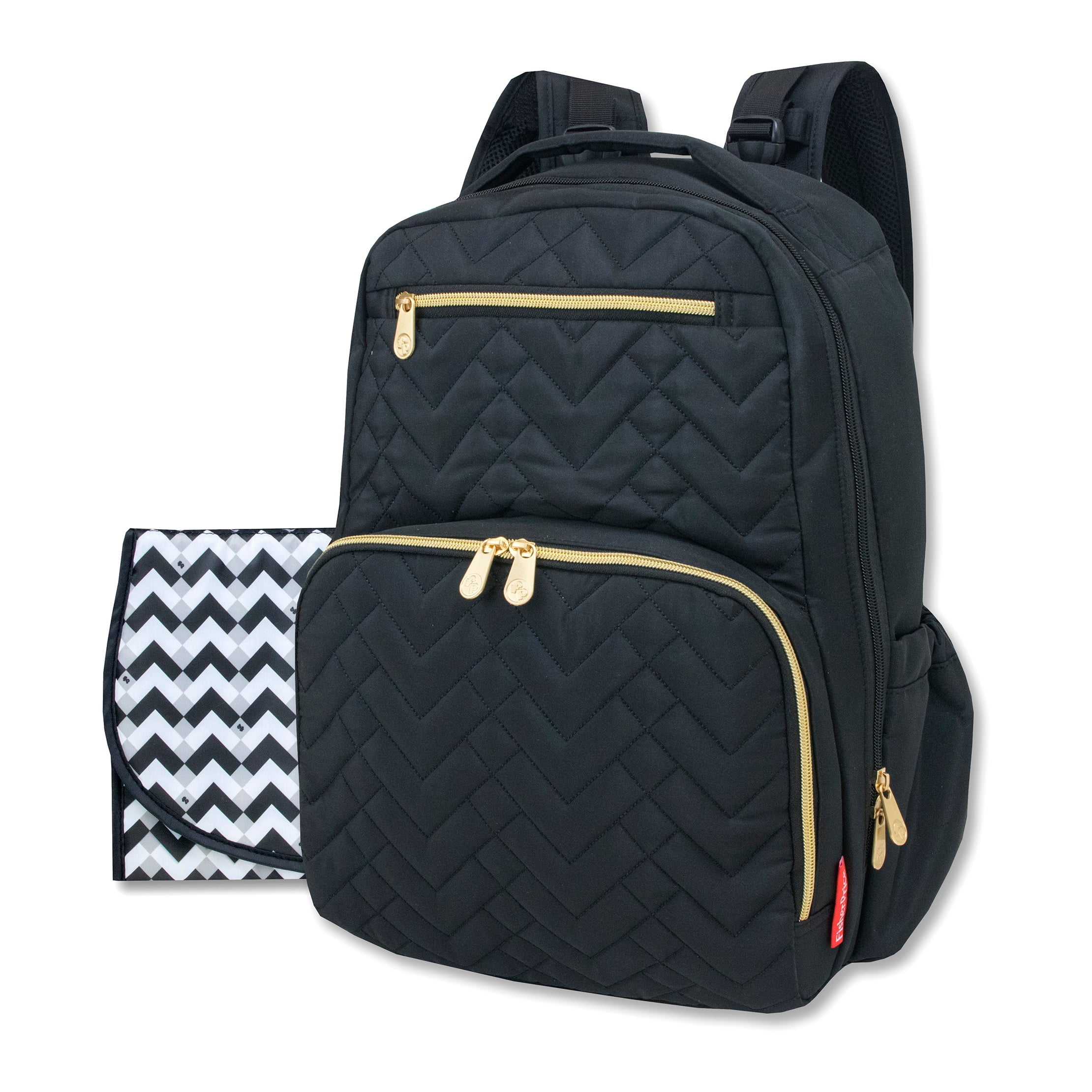 Morgan Quilted Backpack - Black - Walmart.com