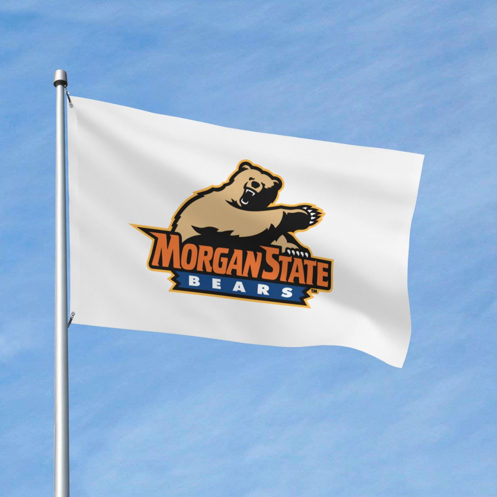 Morgan State University Logo 3x5 Ft Flag Double Sided Indoor Outdoor ...