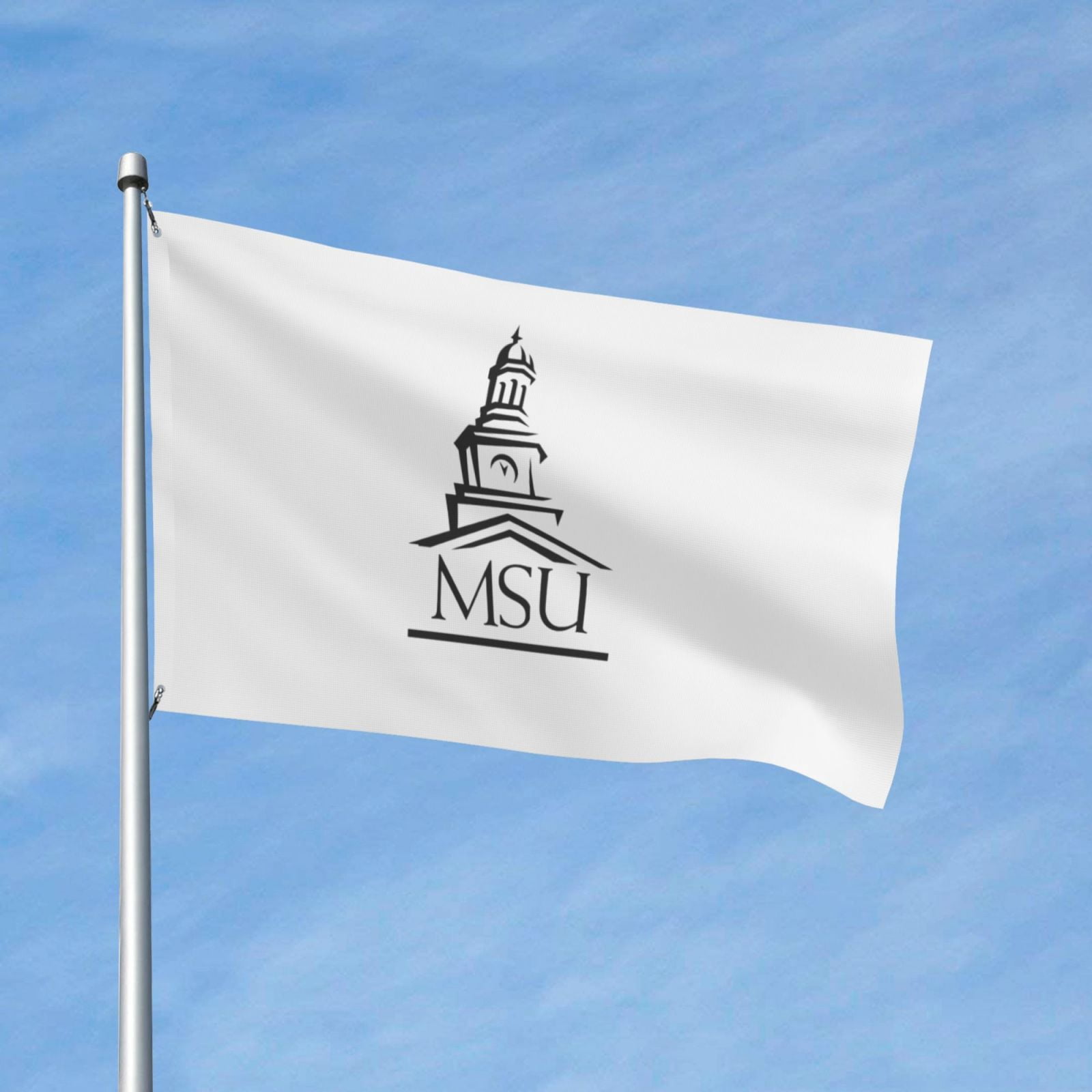 Morgan State University Logo Banner 3x5 Ft Flag,Double Sided Printed ...