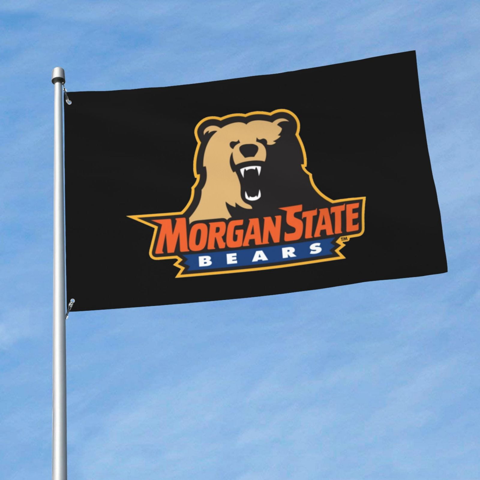 Morgan State University Logo Banner Breeze Flag Outdoor Flags Home Flag ...