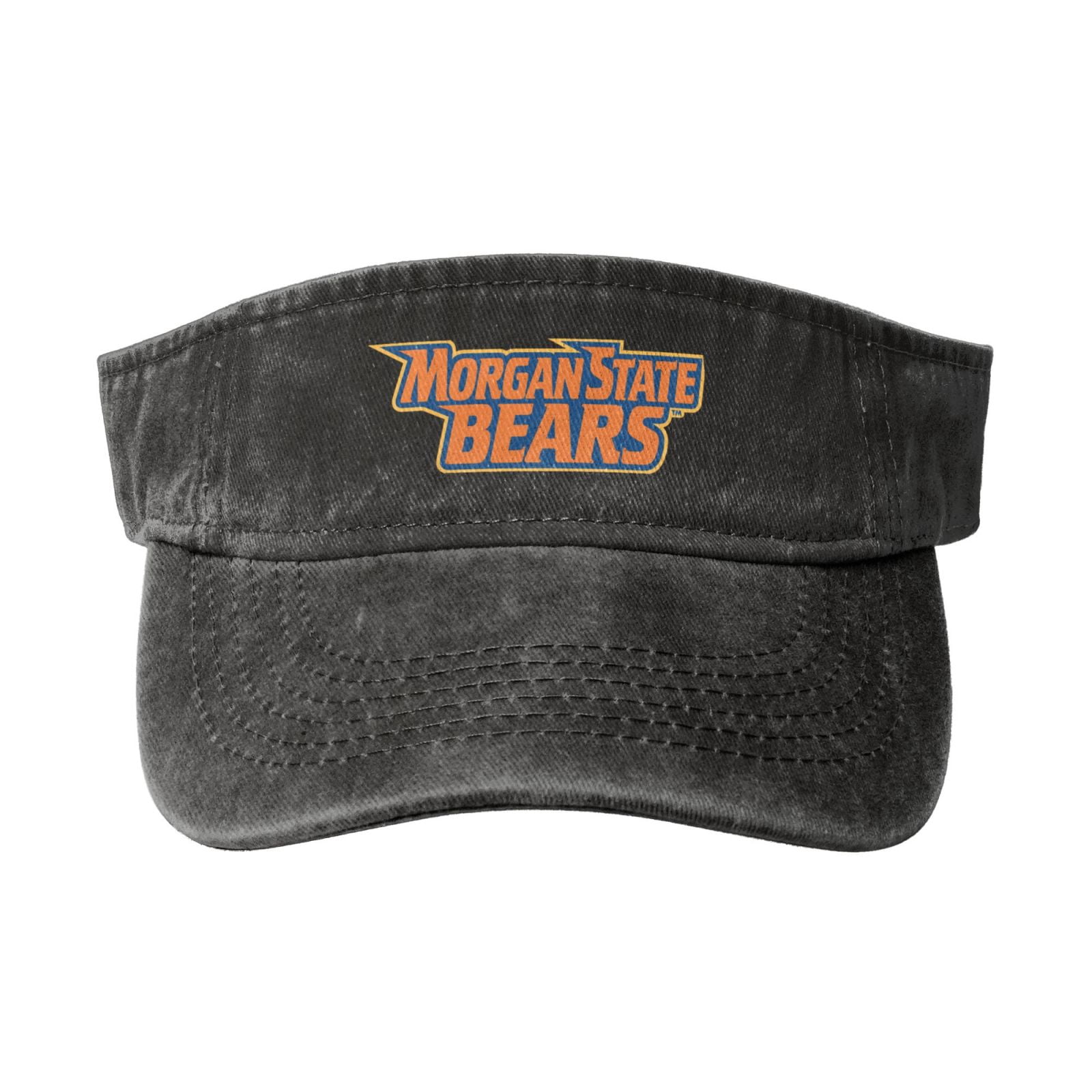 Morgan State University Logo Washed Cowboy Empty Top Baseball Sun Cap ...