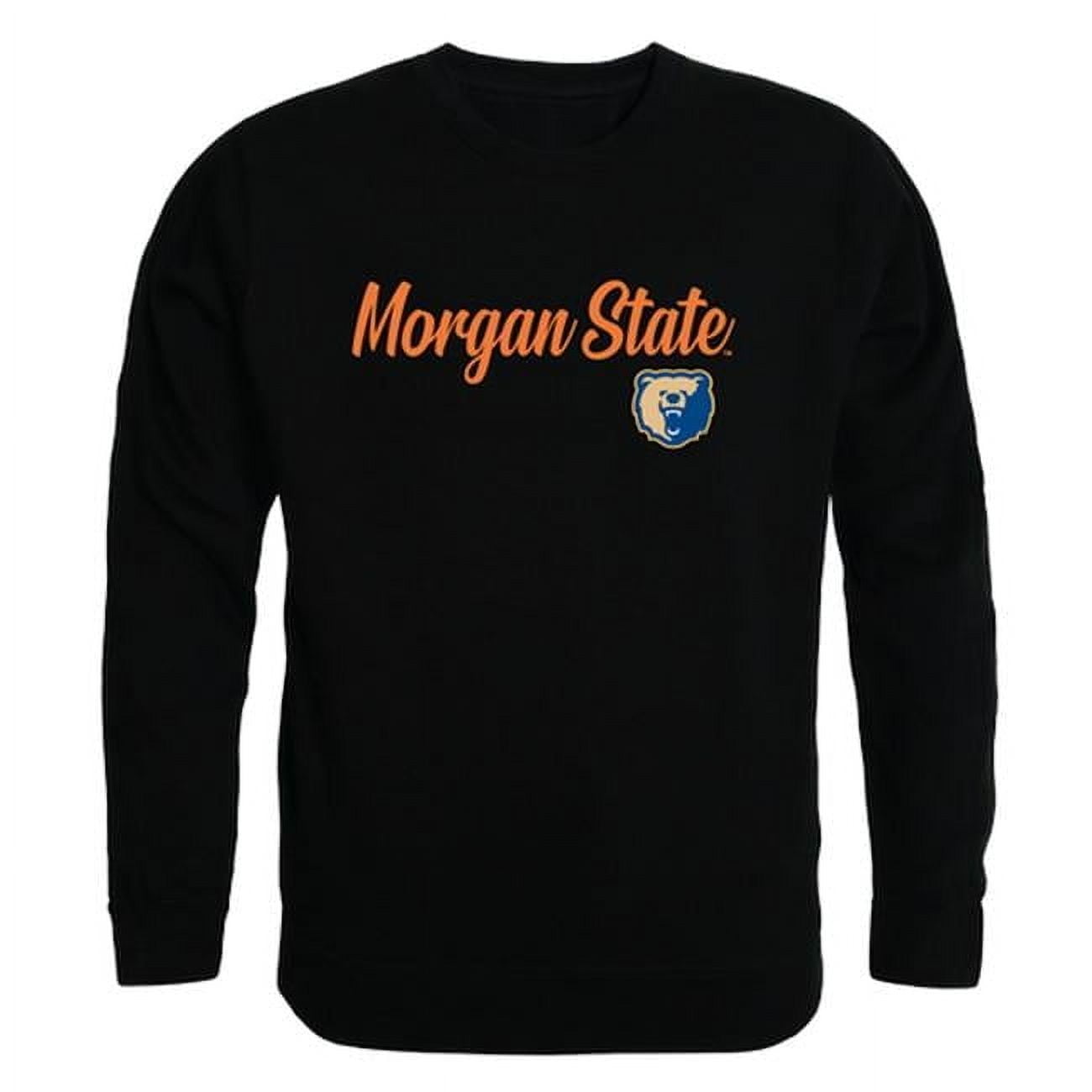 Morgan State University Mens Script Crewneck T-Shirt, Black - Small ...