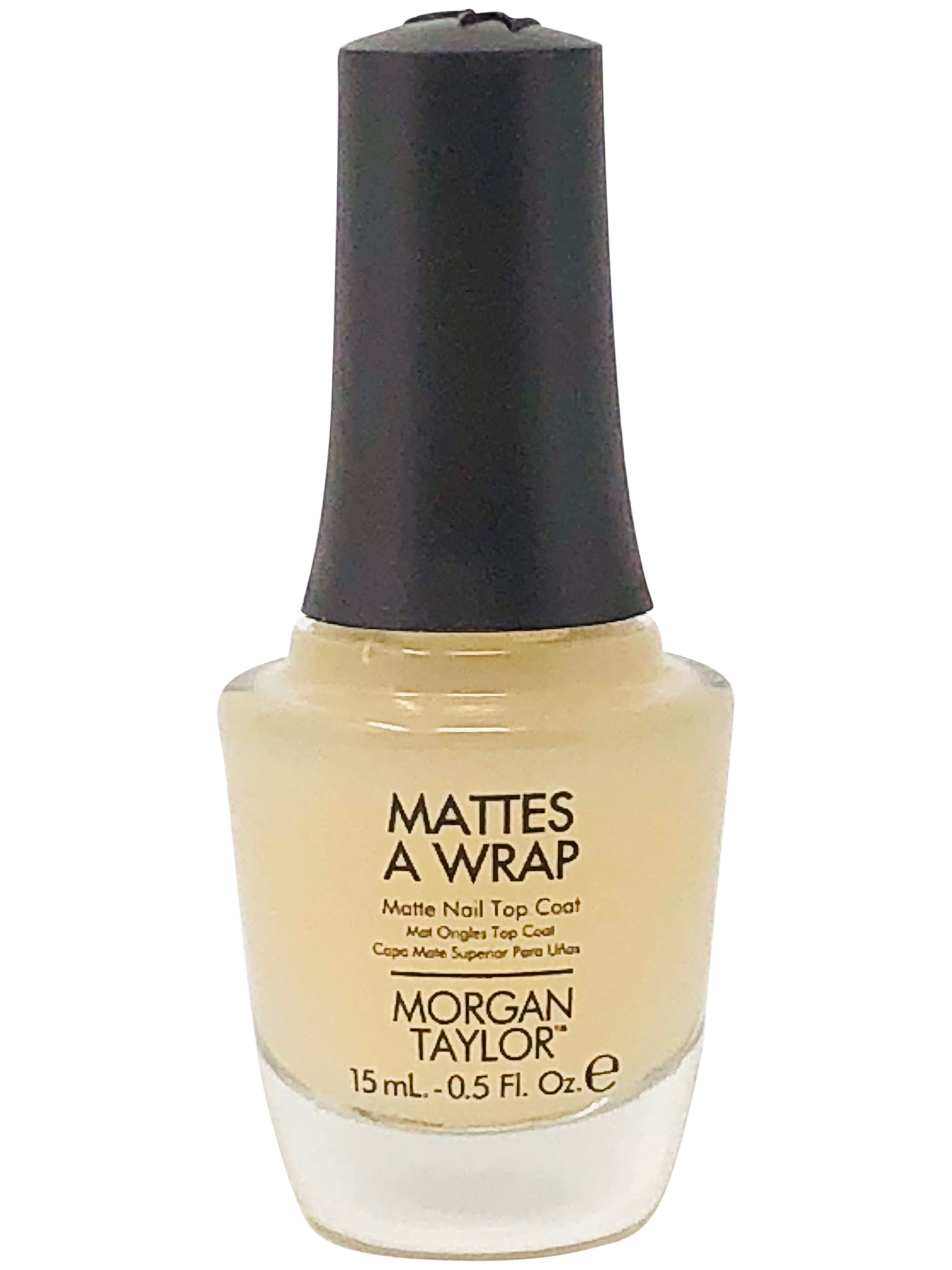 Morgan Taylor Mattes A Wrap - Matte Nail Top Coat 15 mL | .5 fl oz ...