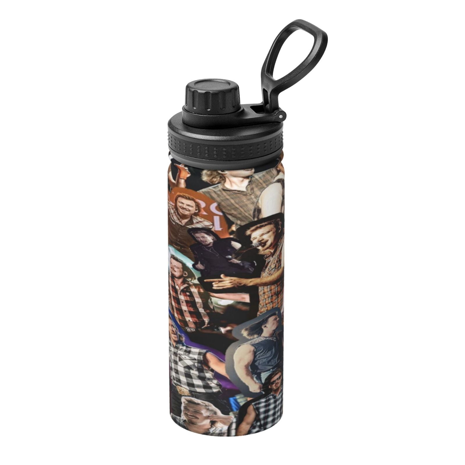 Morgan Wallen 18oz Insulated Water Bottle With Handle, Stainless Steel ...