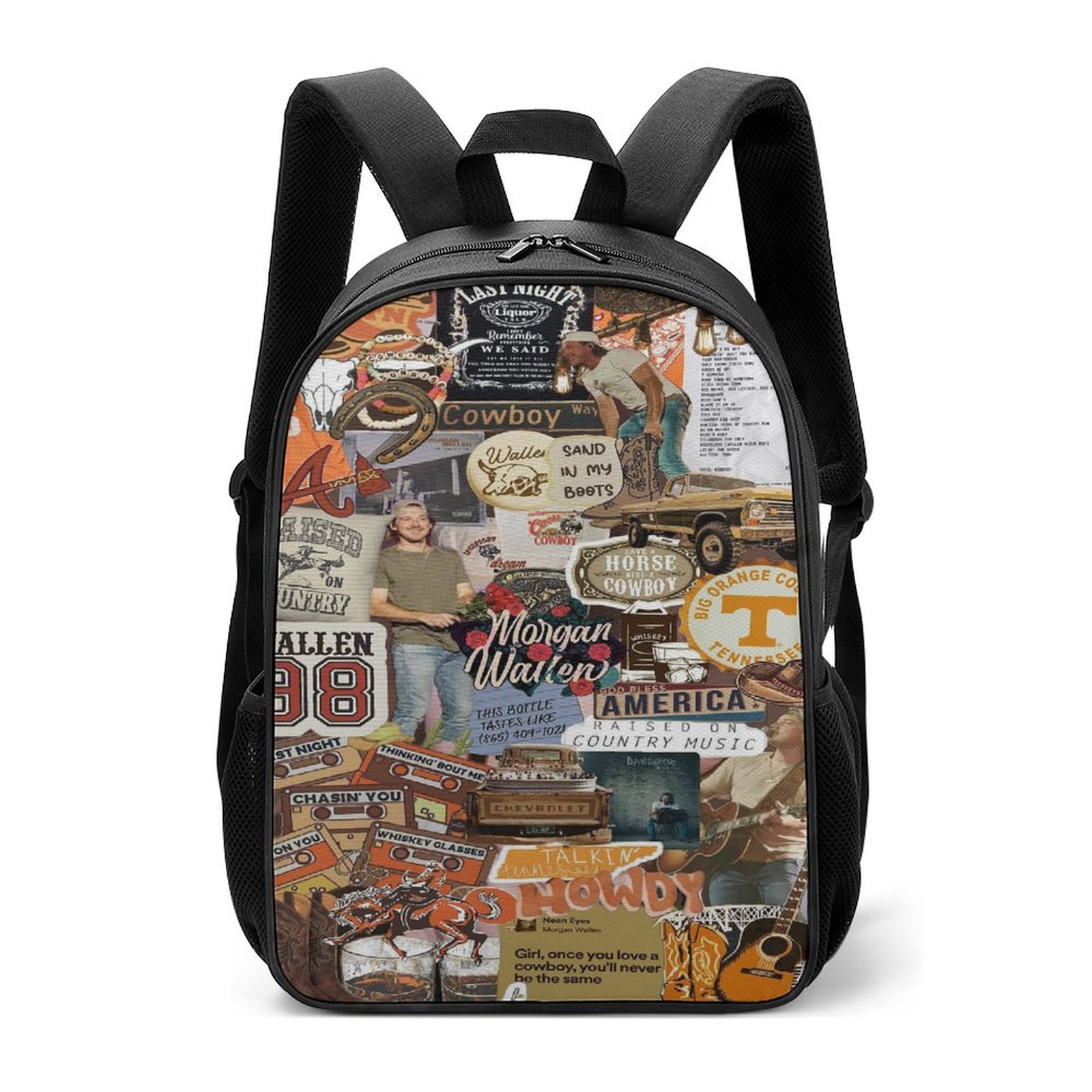 Morgan Wallen Backpacks Bookbag Casual Daypack Backpacks for Travel ...
