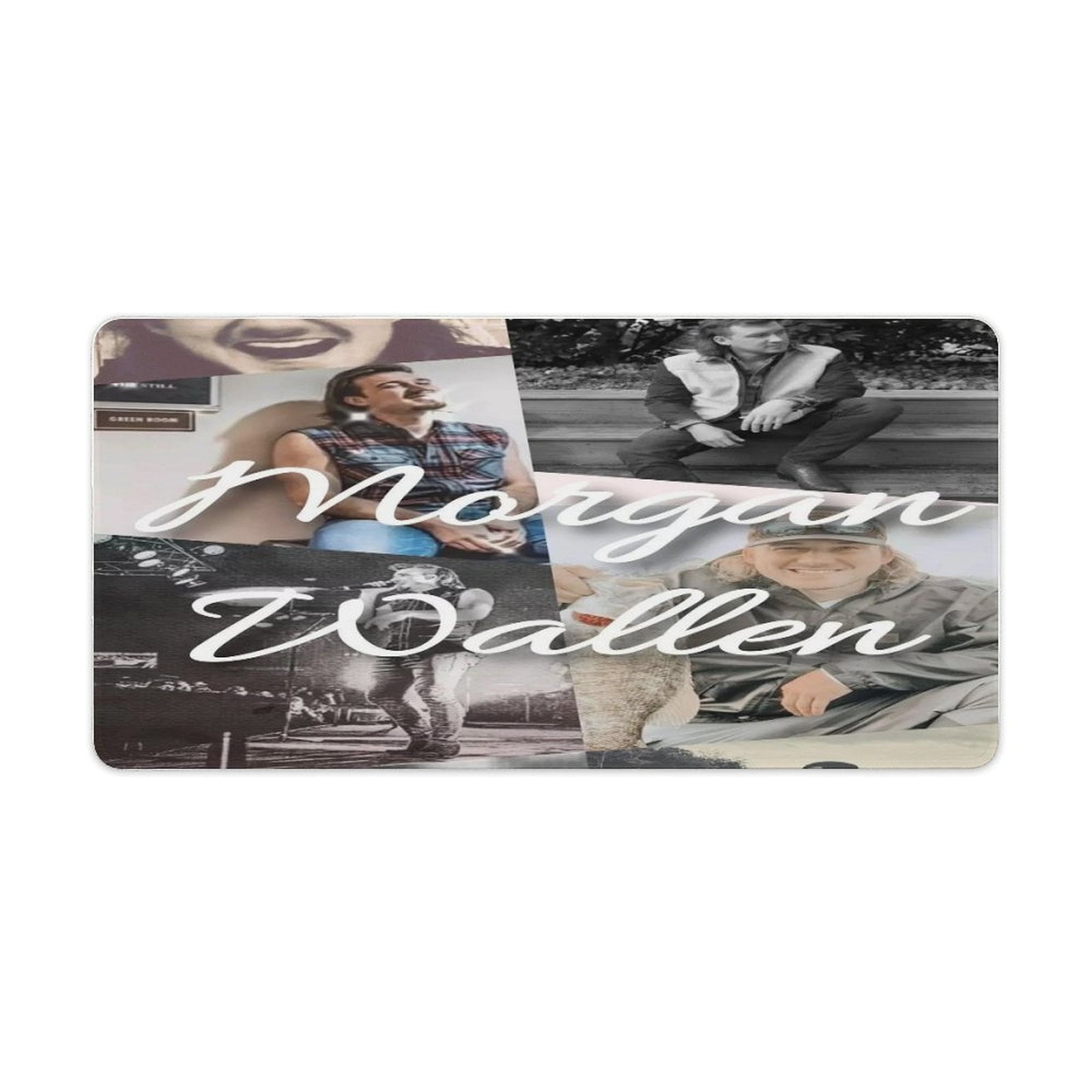 Morgan Wallen Large Mouse Pad with Stitched Edge Rubber Mouse Mat ...