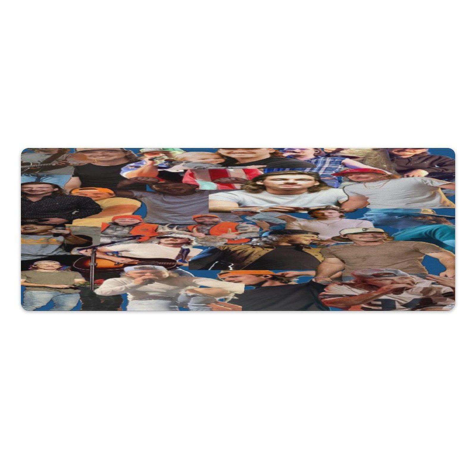 Morgan Wallen Large Mouse Pad with Stitched Edge Rubber Mouse Mat ...