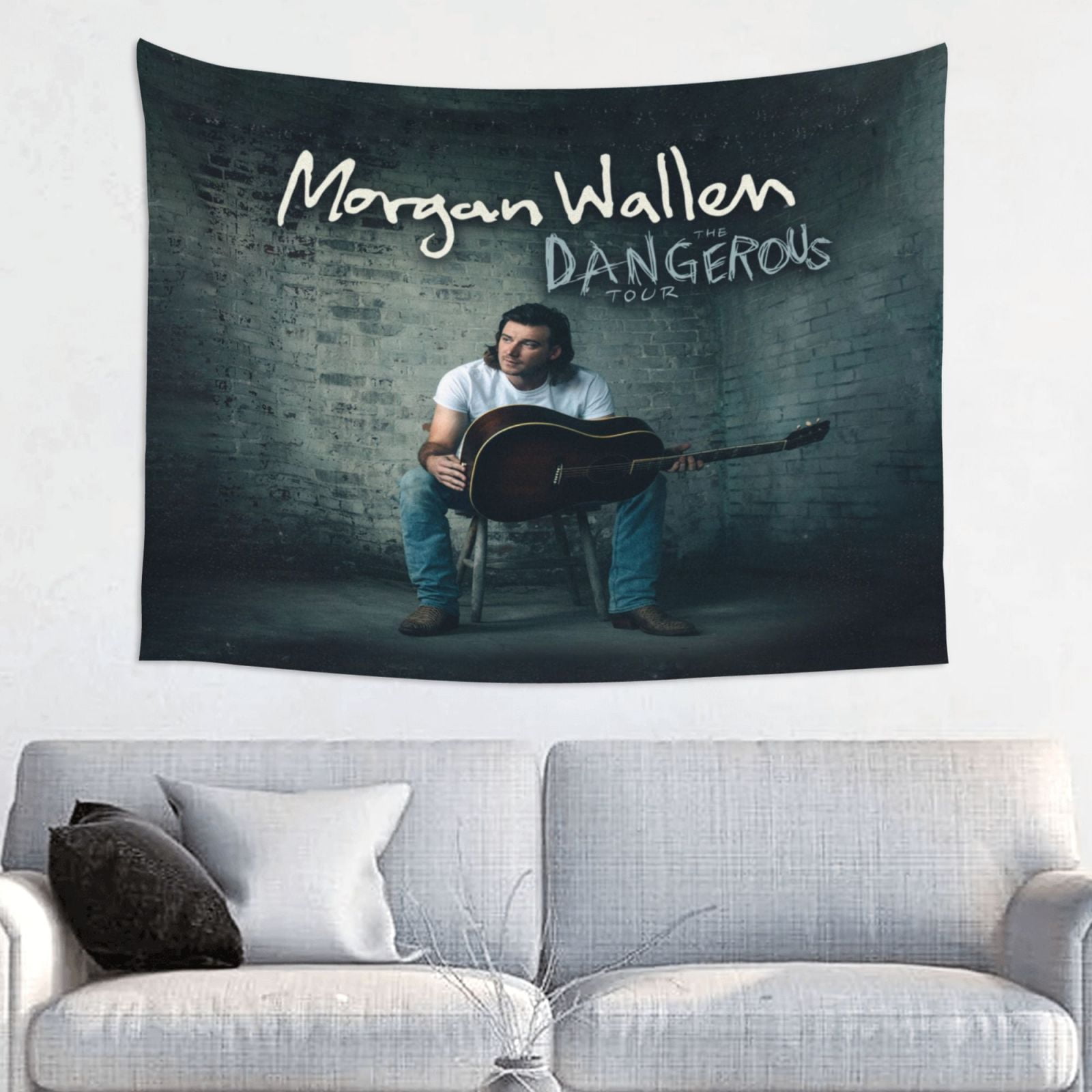 Morgan Wallen Tapestry Cool Tapestry Art Prints Wall Painting Artworks ...