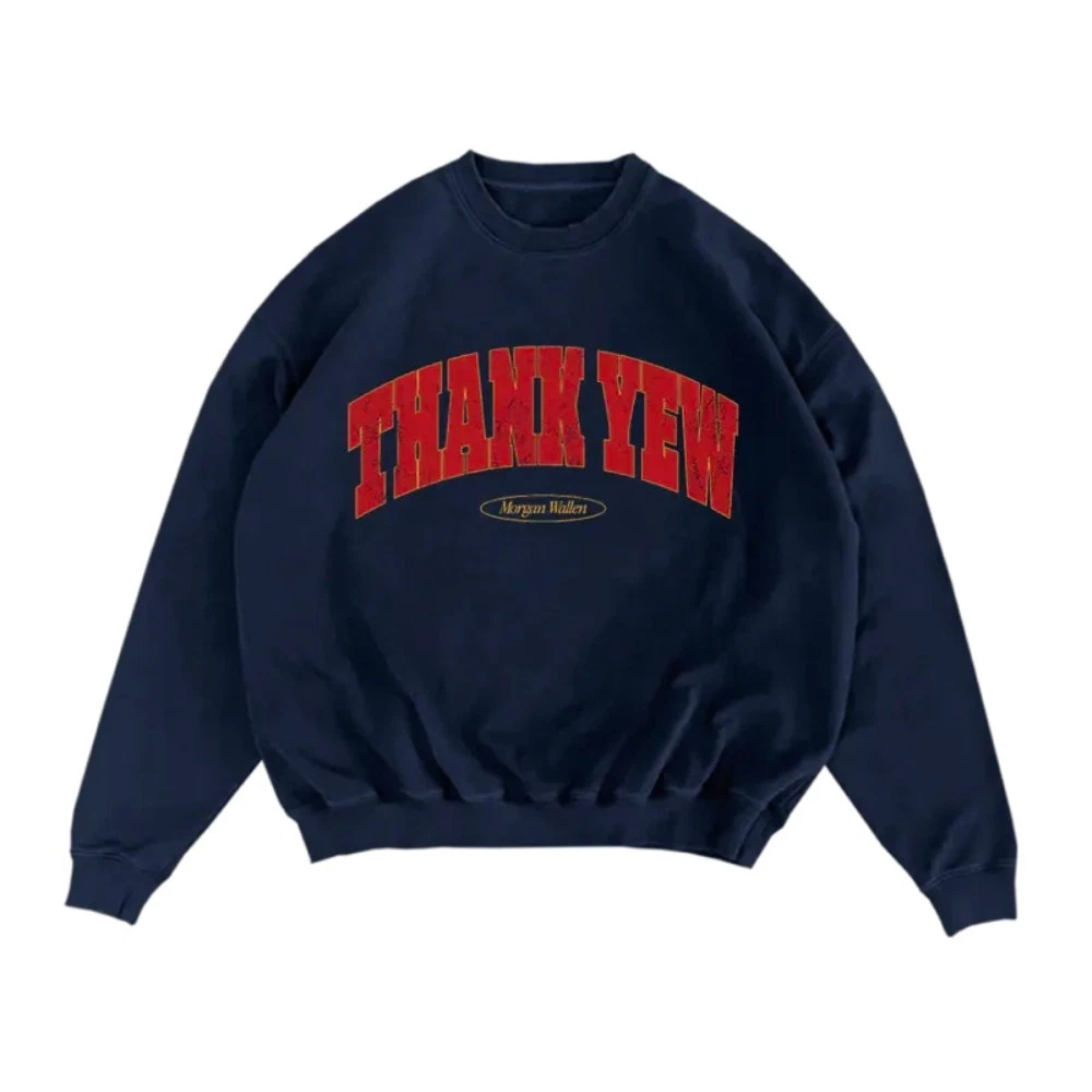 Morgan Wallen Thank Yew Holiday Christmas Crewneck Sweater Unisex ...