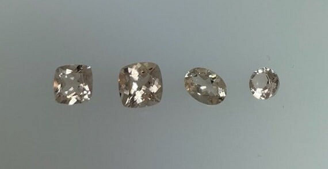 Morganite Peach Color Natural Loose Gemstones (assorted sizes and ...