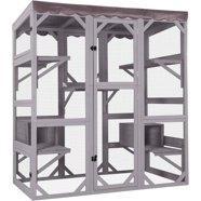Haverchair Outdoor Cat Shelter - Large Catio and Condo with ...