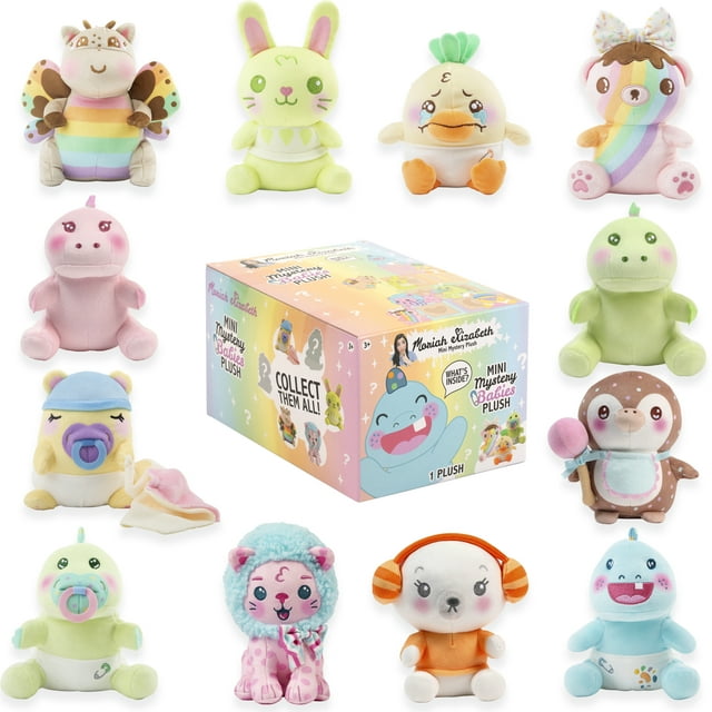 Moriah Elizabeth 6" Mini Mystery Plush – Series 4, Baby Mystery Plush ...