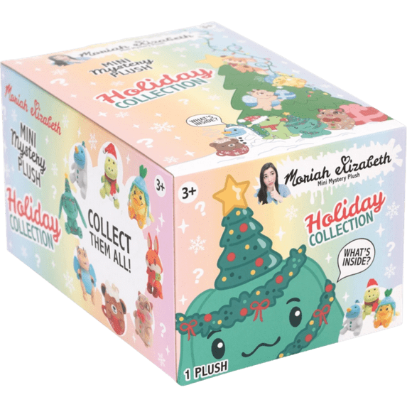 Moriah Elizabeth - Mini Mystery Plush Holiday Collection Blind Box 6 ...
