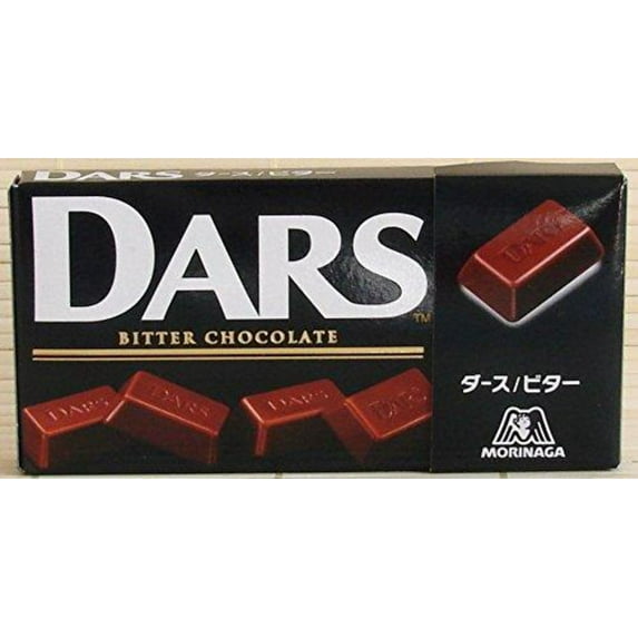 Morinaga DARS BITTER DARK CHOCOLATE 42g (pack of 5) - Walmart.com