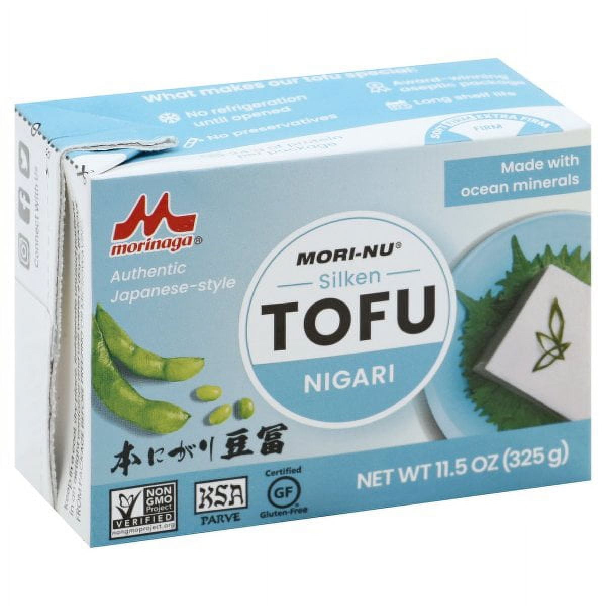 Mori-Nu Silken Nigari Firm Tofu 10.9 oz - Walmart.com