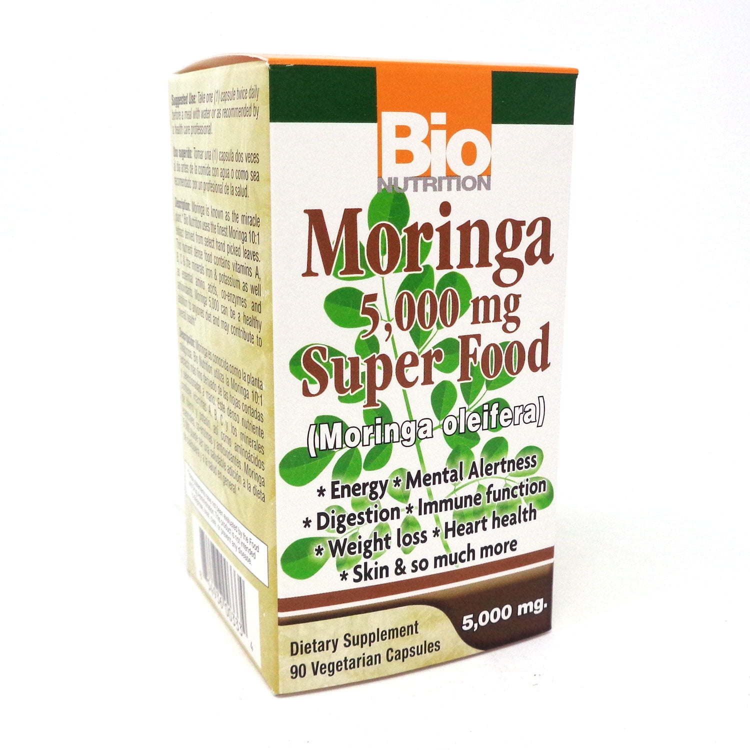 Moringa 5000 mg By Bionutritional Research - 90 Capsules - Walmart.com