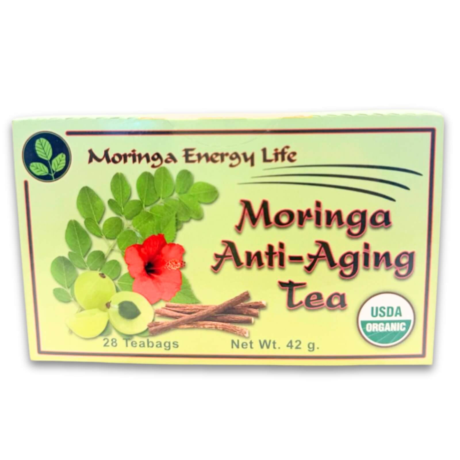 Moringa Anti-Aging Tea by Moringa Energy Life, Age Defying Blend, 28 ...