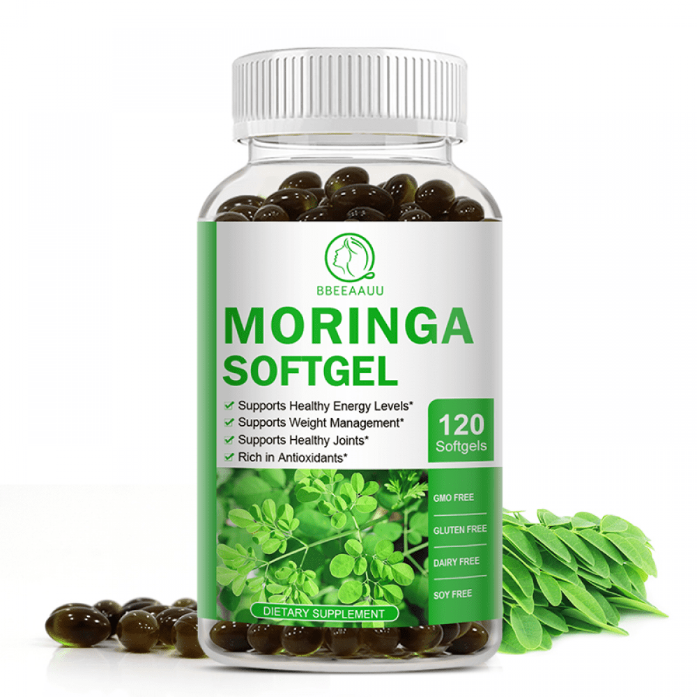 Moringa Capsules - Moringa Supplement - Moringa Leaf- Energy ...