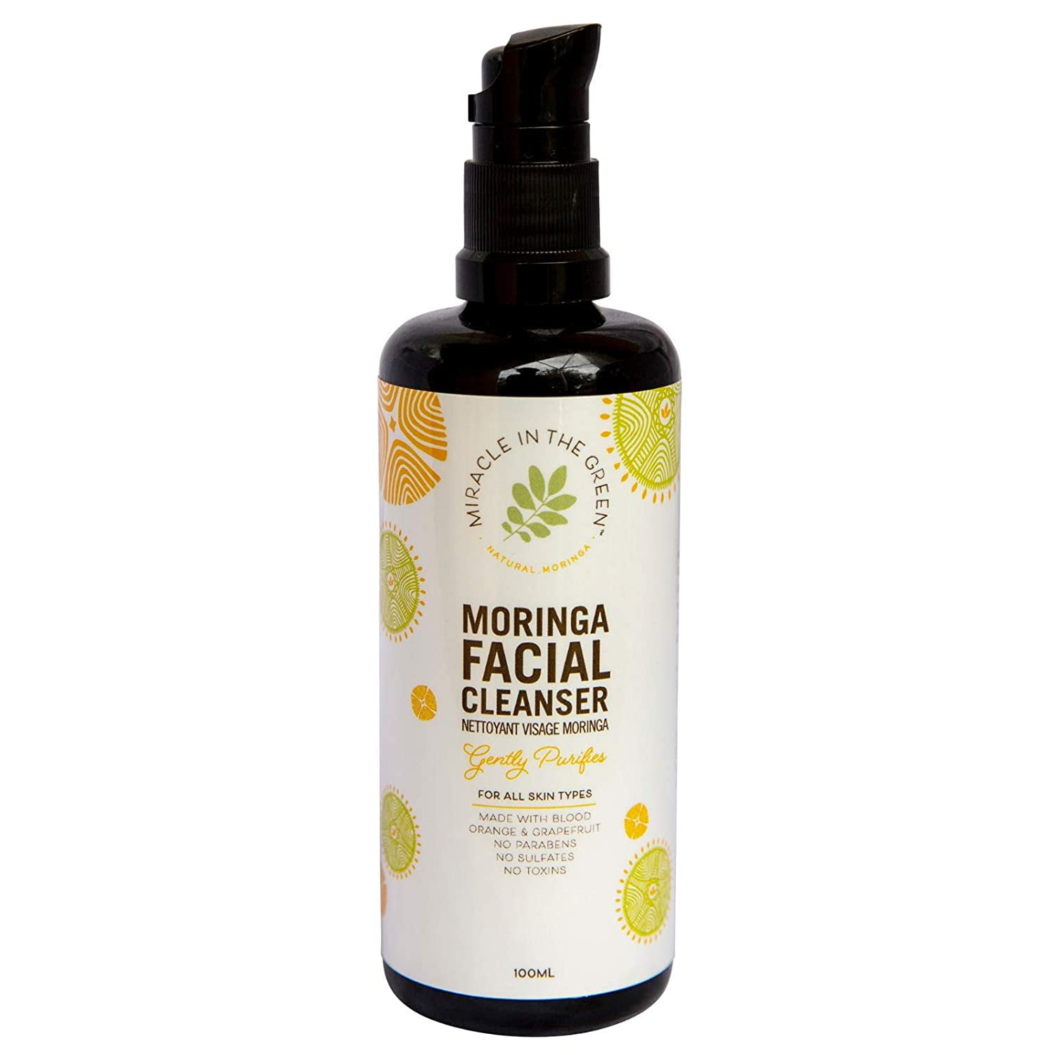 Moringa Face Wash for Women, Men - Gentle Face Wash for All Skin Types ...