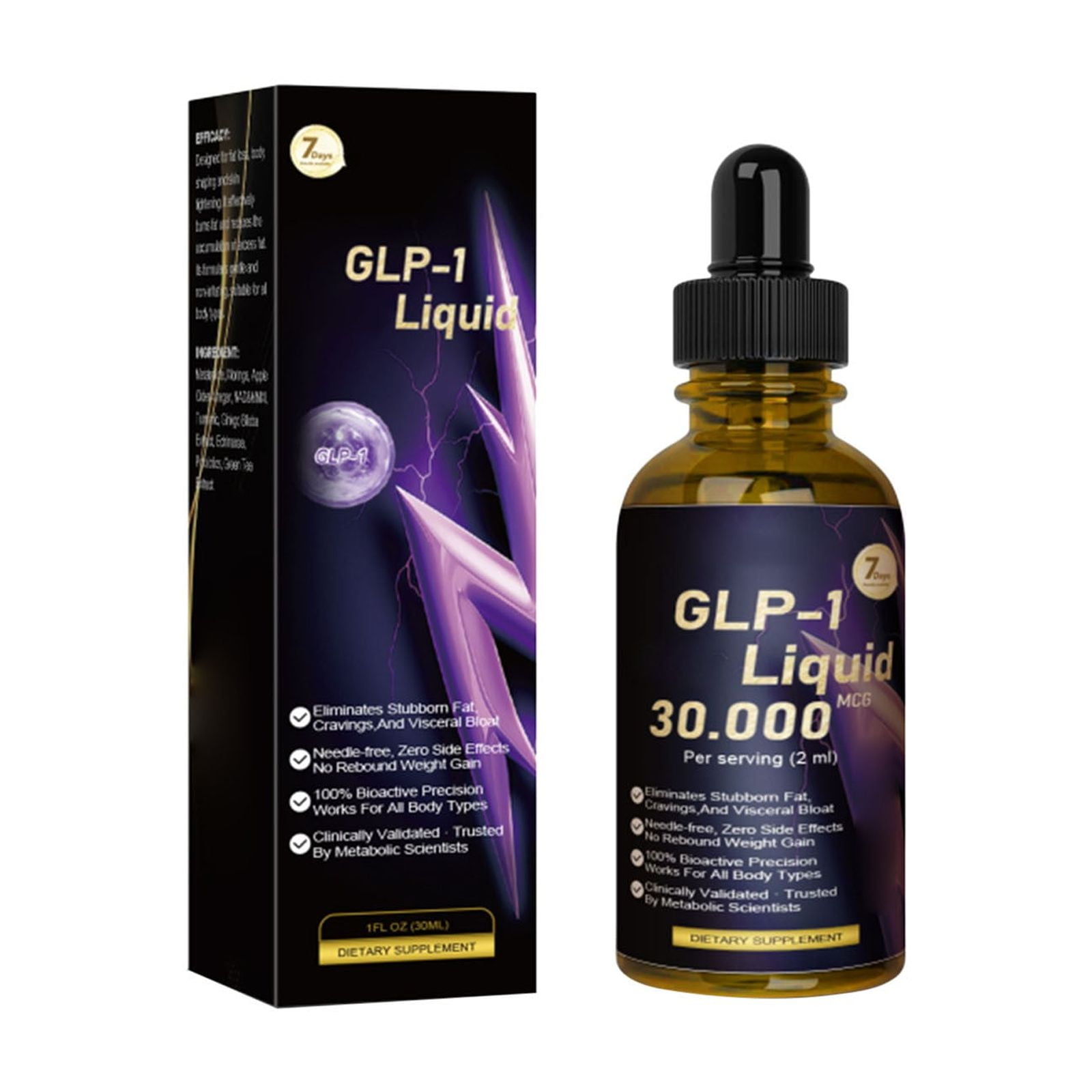 Moringa GLP-1 Health Drops Organic Formula for Gut Balance, Immunity ...