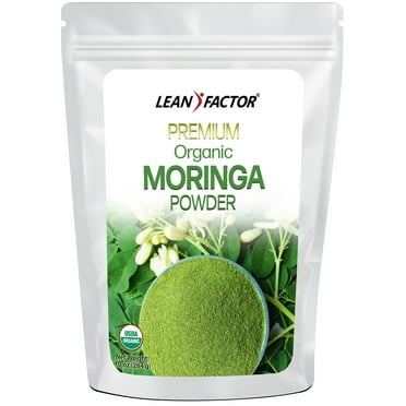 USDA Organic Moringa Leaf Powder, Pure Energy Booster, Multi-Vitamin ...