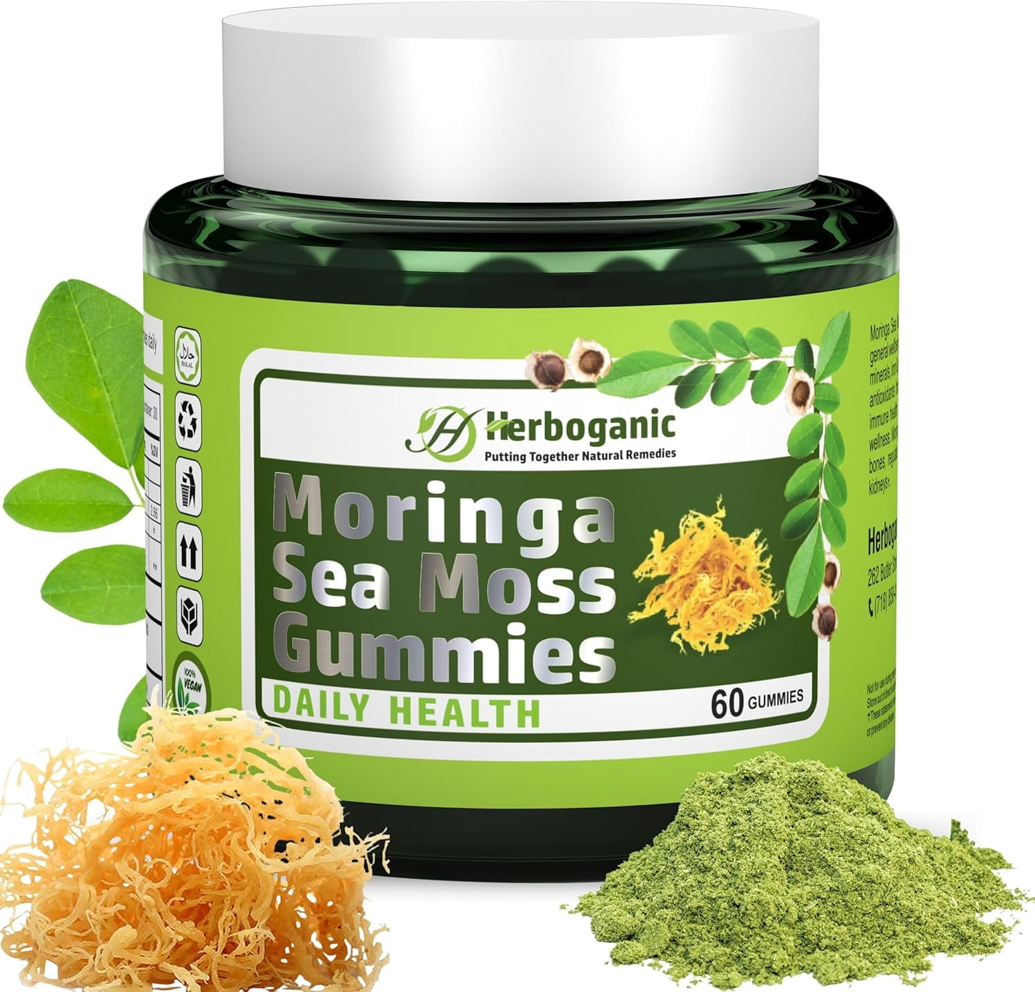 Moringa Sea Moss Gummies - Walmart.com