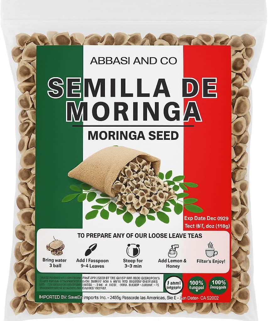 Moringa Seeds Premium PKM1 Variety | Snacking & Planting | Non-GMO | Wildcrafted Drumstick Tree ...
