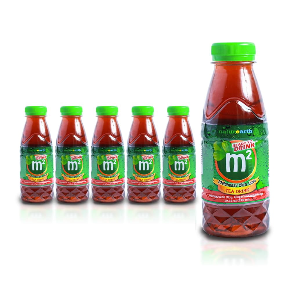 Moringa Tea Drink (Pack Of 6) 10.32 FL Oz Bottles, Iced Tea, Perfect ...