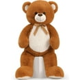 MorisMos Fluffy Jumbo Soft 4.3ft Giant Teddy Bear Stuffed Animal Plush ...