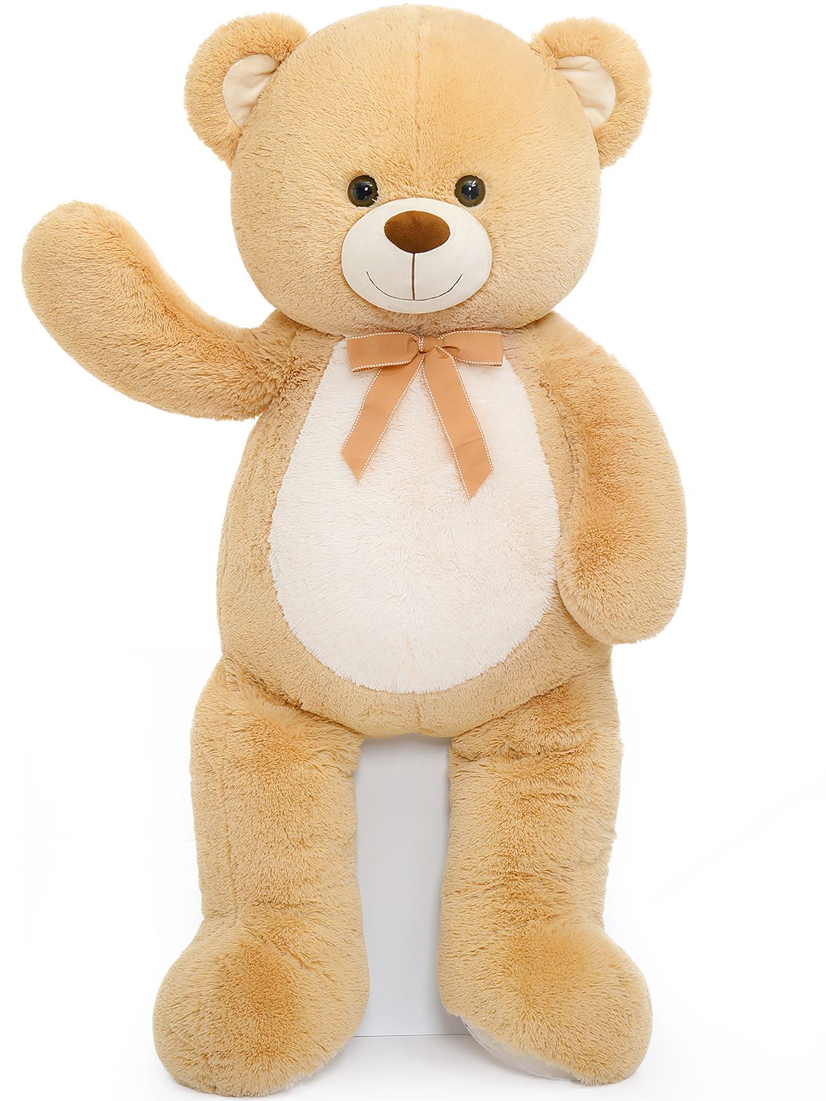 MorisMos 4.3ft Giant Teddy Bear Stuffed Animal Stuffed Big Teddy Bear ...