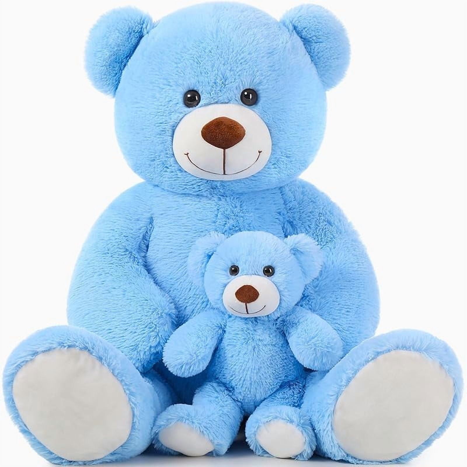 MorisMos Bow Tie Giant Teddy Bear, 55inch Large Big Teddy Bear Plush ...