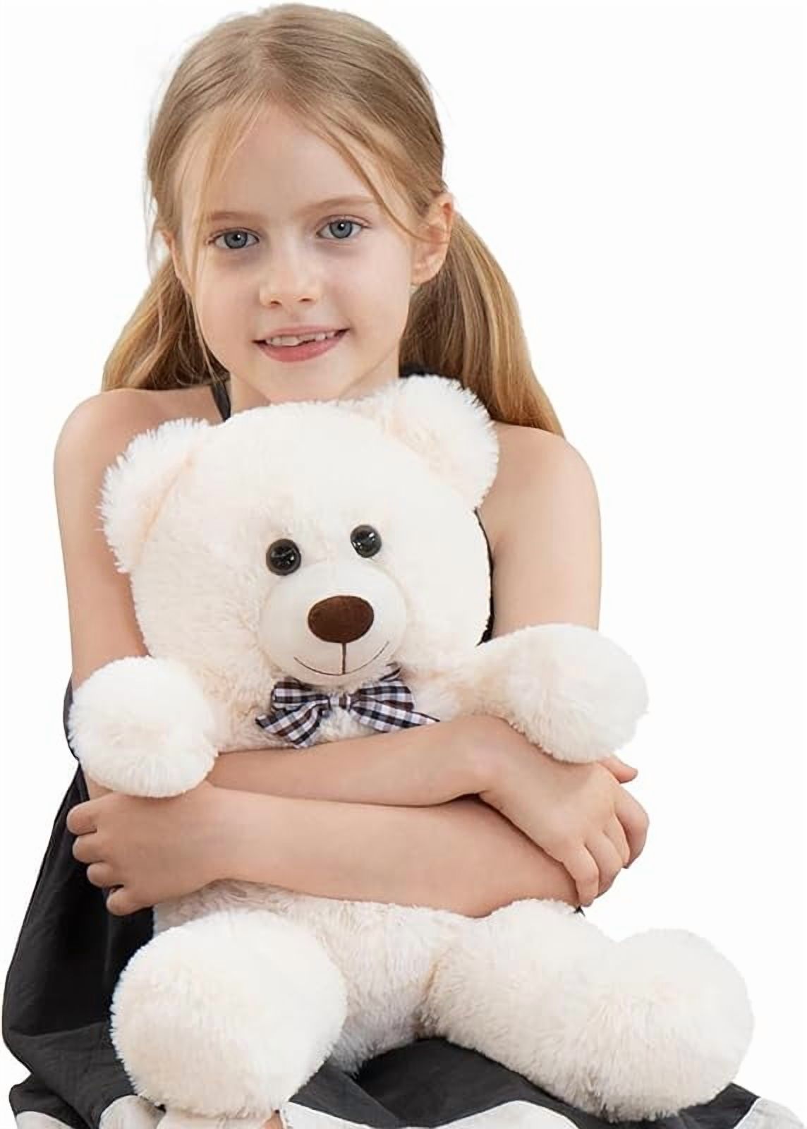 MorisMos Bow Tie Giant Teddy Bear, 55inch Large Big Teddy Bear Plush ...