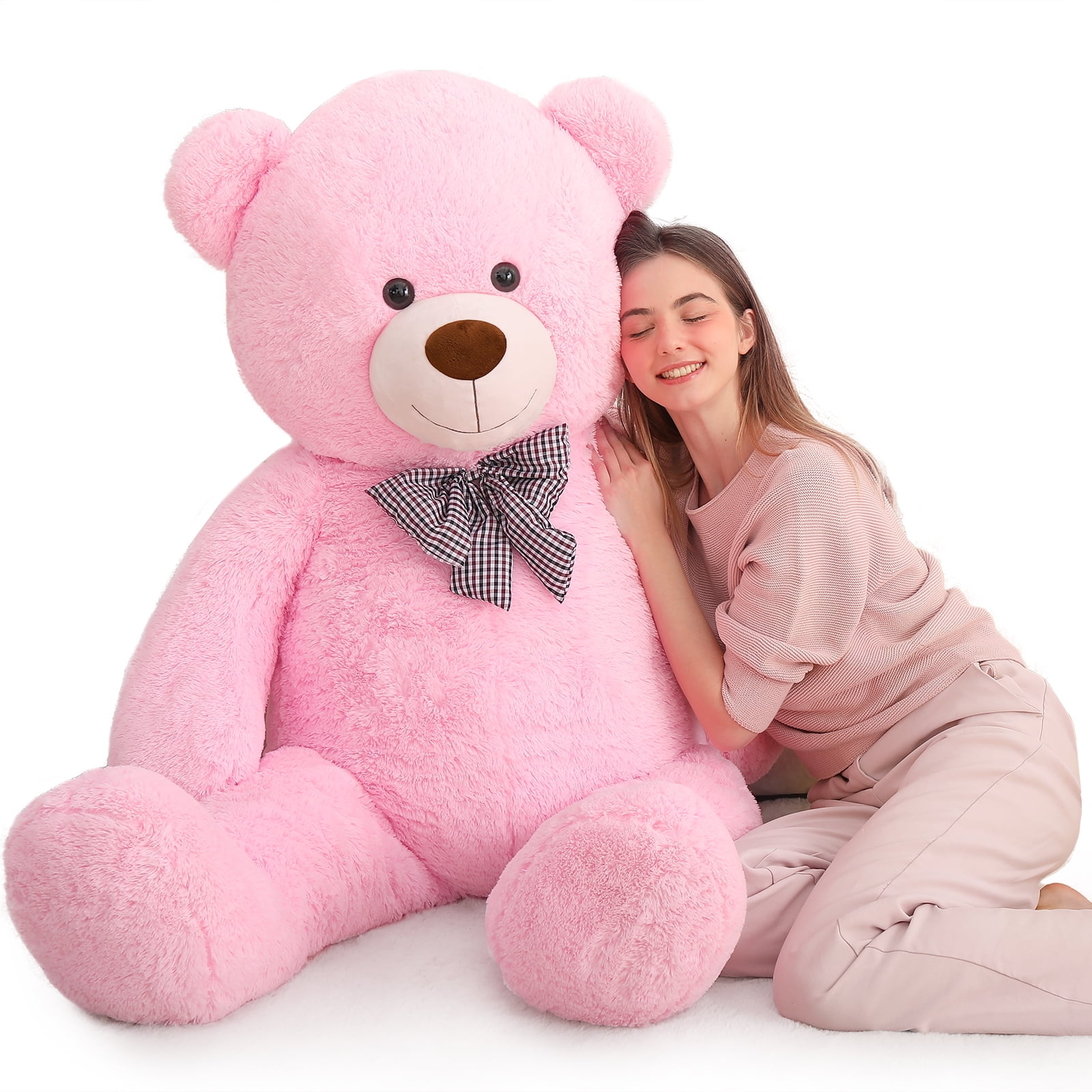 MorisMos Giant Teddy Bear 55" Stuffed Animal Soft Big Bear Plush Toy ...