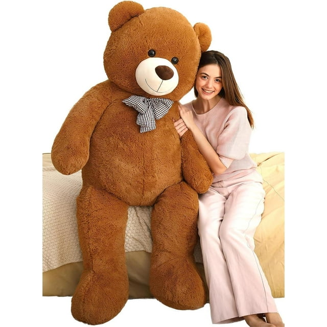 MorisMos Giant Teddy Bear 55" Stuffed Animal Soft Big Bear Plush Toy - Walmart.com