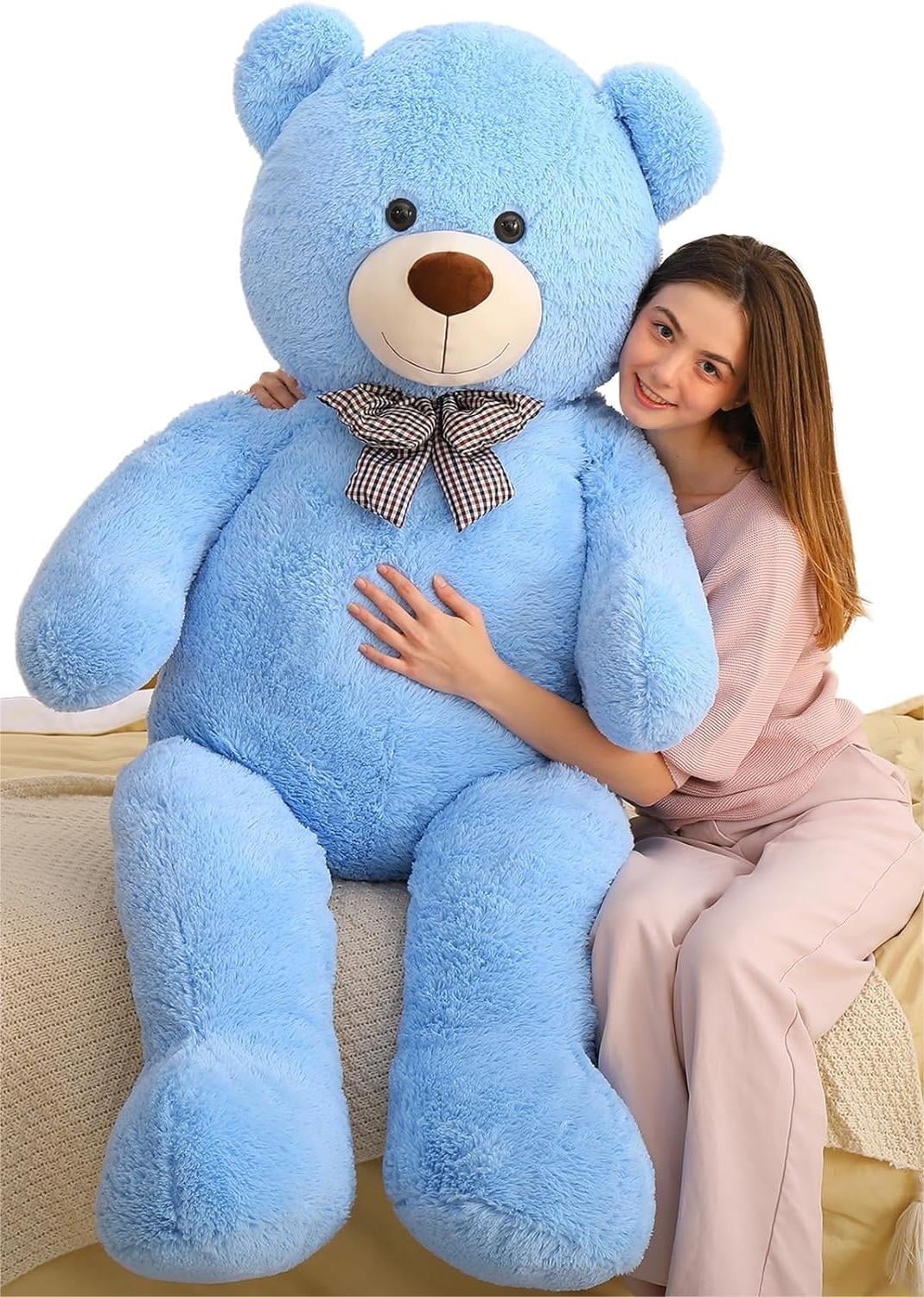 Free Shipping! MorisMos Giant Teddy Bear 55" Stuffed Animal Soft Big ...